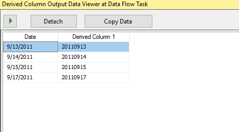 The OLE DB provider used by the OLE DB adapter cannot convert between ...
