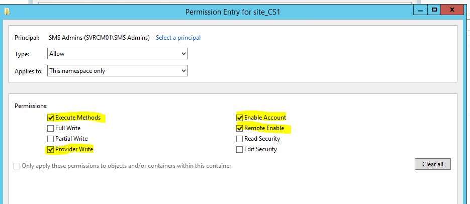 Cannot give Microsoft Endpoint Configuration Manager Console access ...