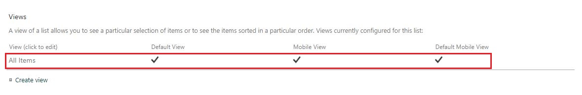Unable to Create New List from Existing SharePoint List - Microsoft Q&A