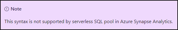 Synapse Serverless pool connectivity in MS Acess - Microsoft Q&A