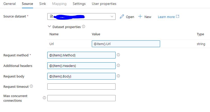 Adf Copy Activty Rest Source With Dynamic Header List Microsoft Qanda 3492