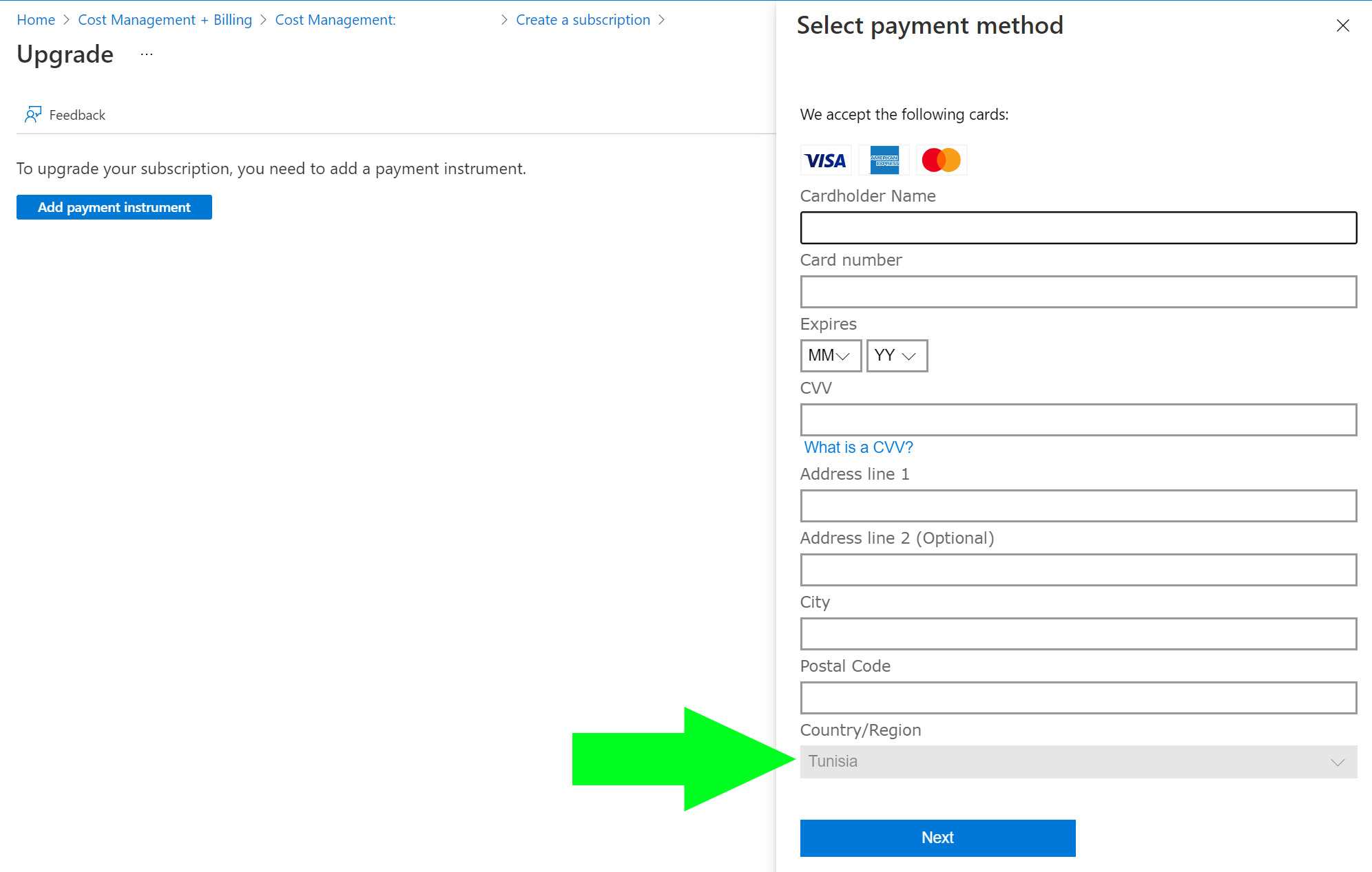 Azure account / subscription issue - Microsoft Q&A