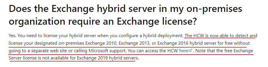 License for management server - Exchange 2016 - Microsoft Q&A