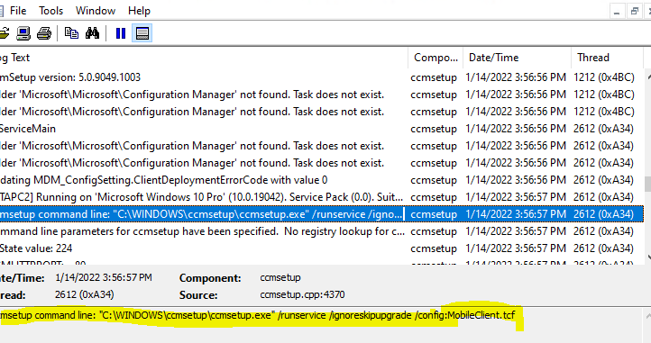 Upgraded to 2111 and Ccm Client is upgrading on all computers ...