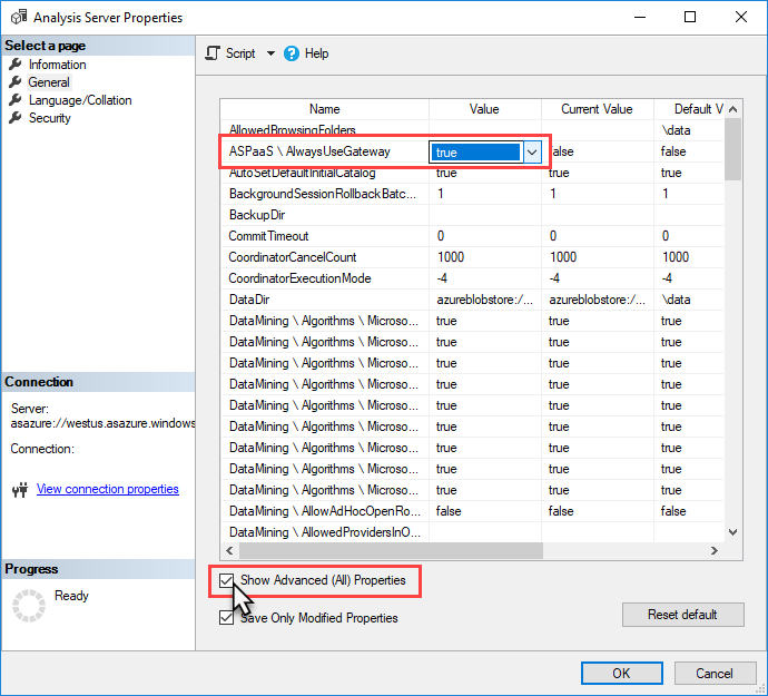 Trying to deploy Tabular model from VS to Azure Analysis Service, mete ... Trying to deploy Tabular model from VS to Azure Analysis Service, mete ...