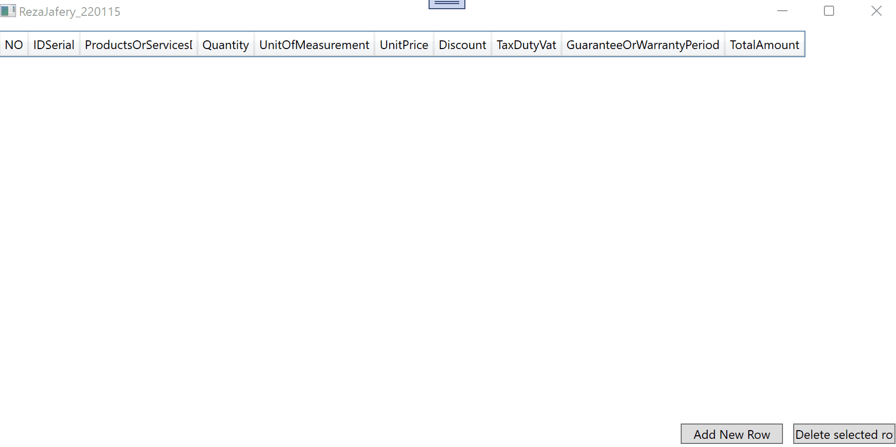I Can T Count The Selected Datagrid Rows Correctly To Delete Them Datagrid Selecteditems Count