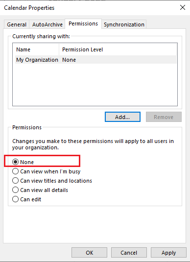 Outlook Private Appointment - Microsoft Q&A