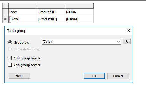 Append continued in the Group Header SSRS/Power BI Paginated Report ...
