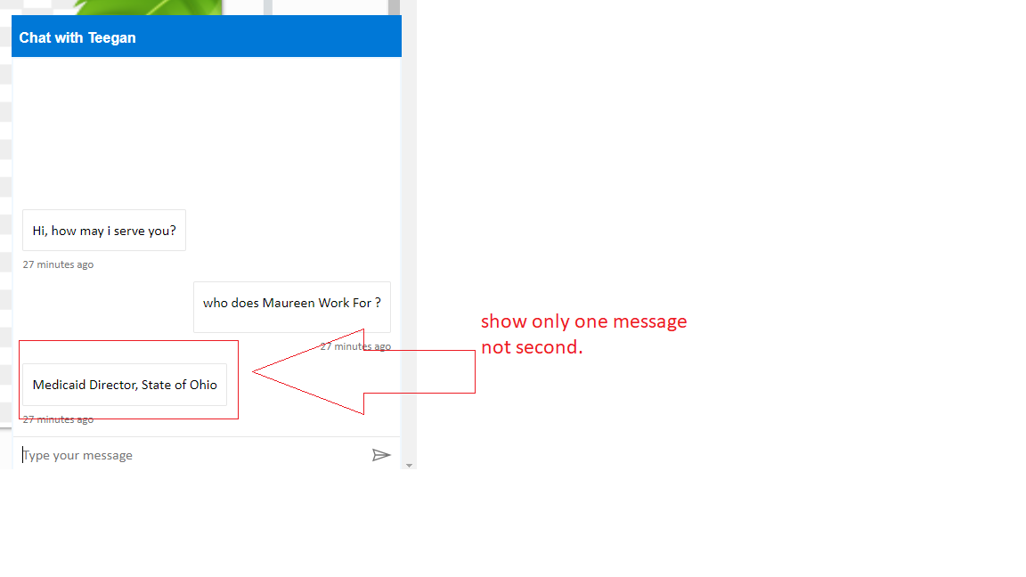 Send Activity and Message same Dialog in Bot FrameWork - Microsoft Q&A