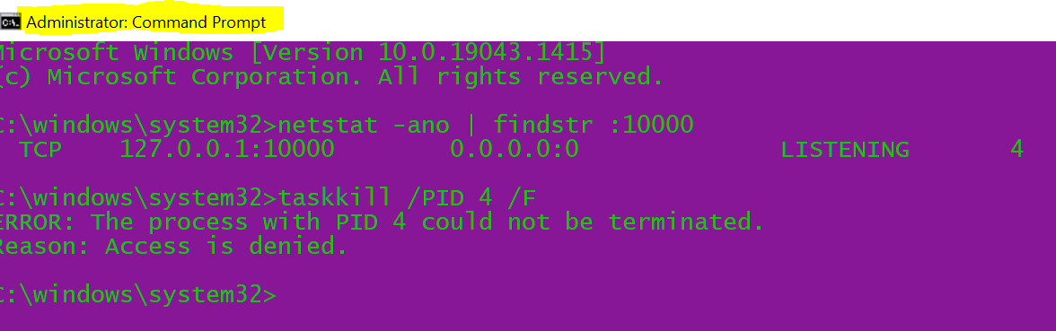 Listener For Azure Function Was Unable To Start Error While Running Azure Function App Locally
