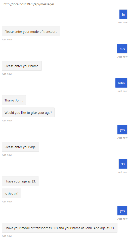 Send Activity and Message same Dialog in Bot FrameWork - Microsoft Q&A