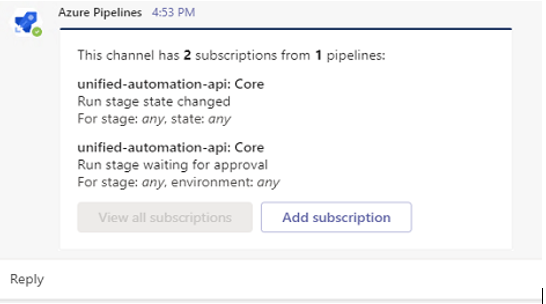 Teams App - Azure Pipelines - connection error - Microsoft Q&A