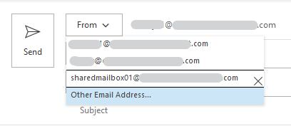 Outlook 365 how to delete suggested email alias's from 'From' drop-down ...