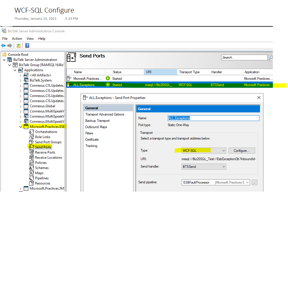How To Log Exceptions For Biztalk Server 2020 Into A Database Microsoft Qanda 8154