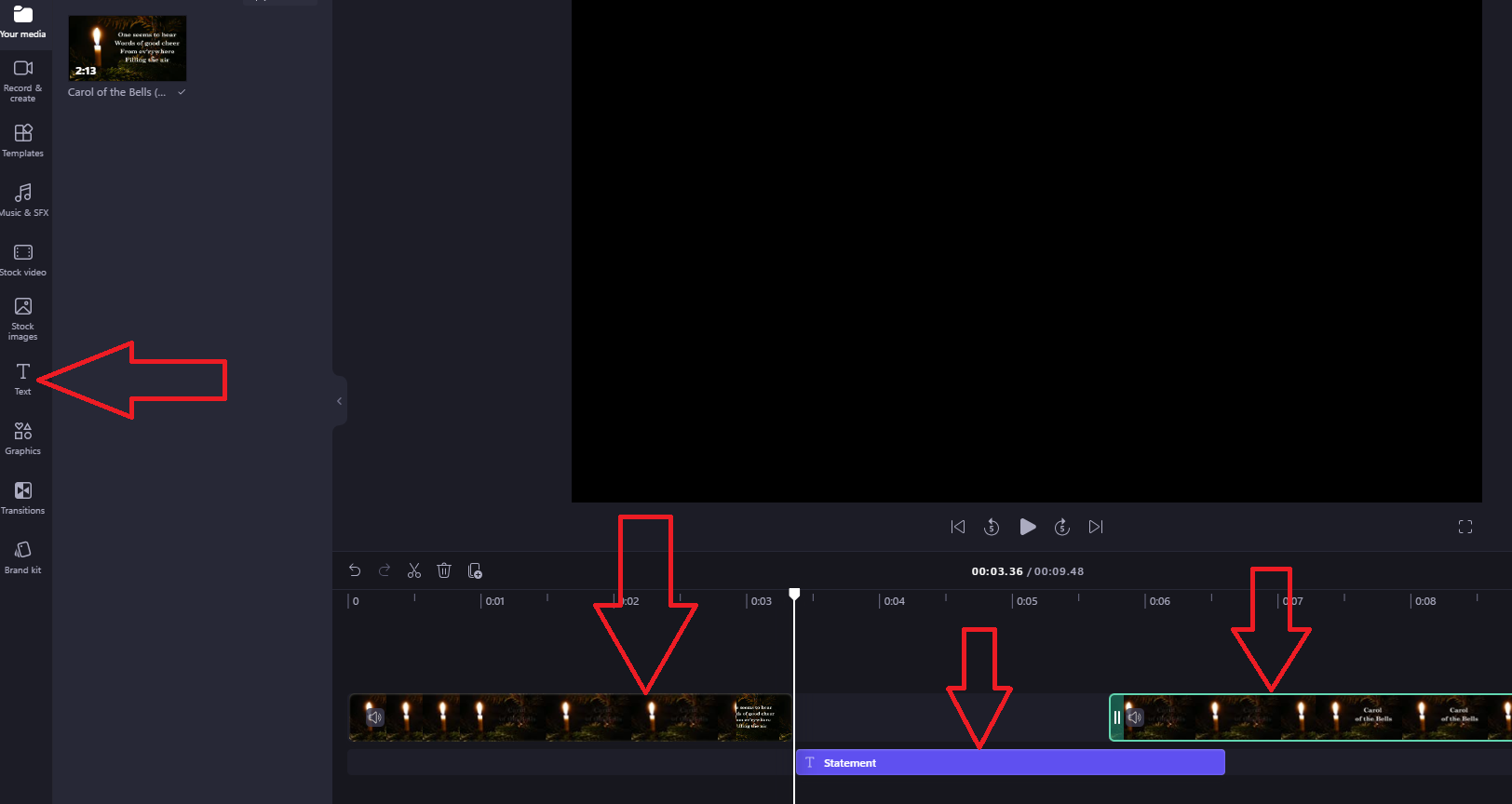 Extend or pause frame/ screen duration in Clipchamp - Microsoft Q&A