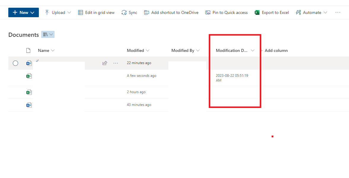 How to find file modification date in SharePoint Online document ...