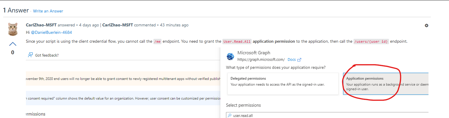 Php Connection To Microsoft Graph Sdk Microsoft Qanda