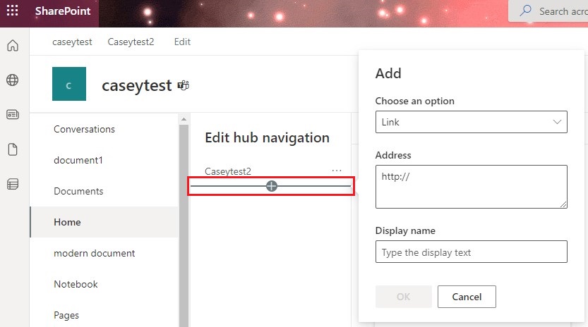 In SharePoint Online, how to show all sites in the Hub, in the top ...