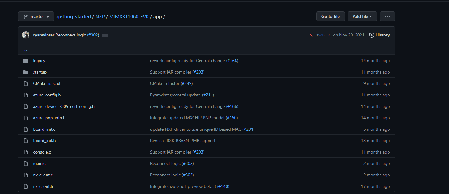 Azure Rtos Legacy Mqtt Vs Nx Client Microsoft Qanda