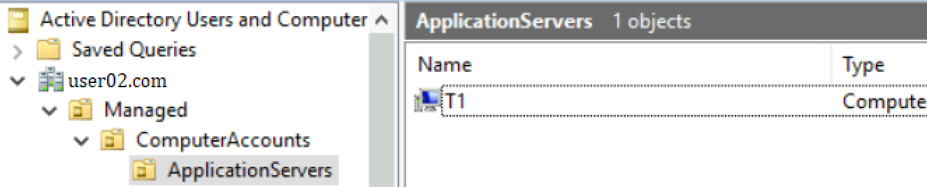 Create an computer object in AD - Microsoft Q&A