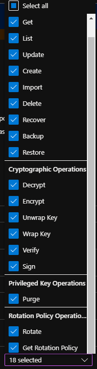 Azure Key Vault Rotation