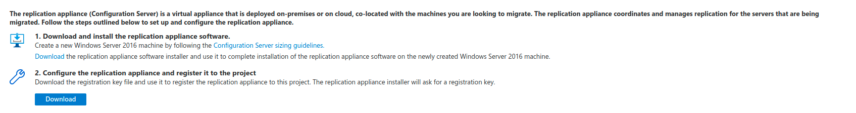 Replication Appliance Can Not Be Downloaded From Azure Microsoft Qanda