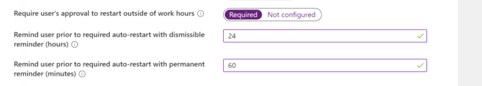 WUfB options are missing in MS Intune - Microsoft Q&A