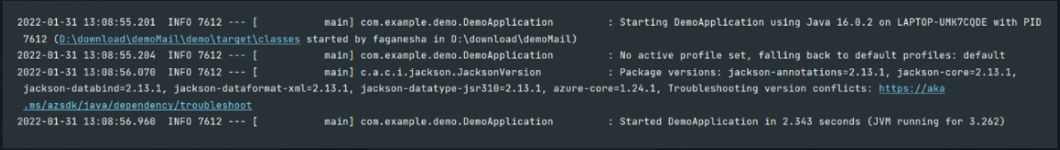 Create send email feature with MFA and spring boot - Microsoft Q&A