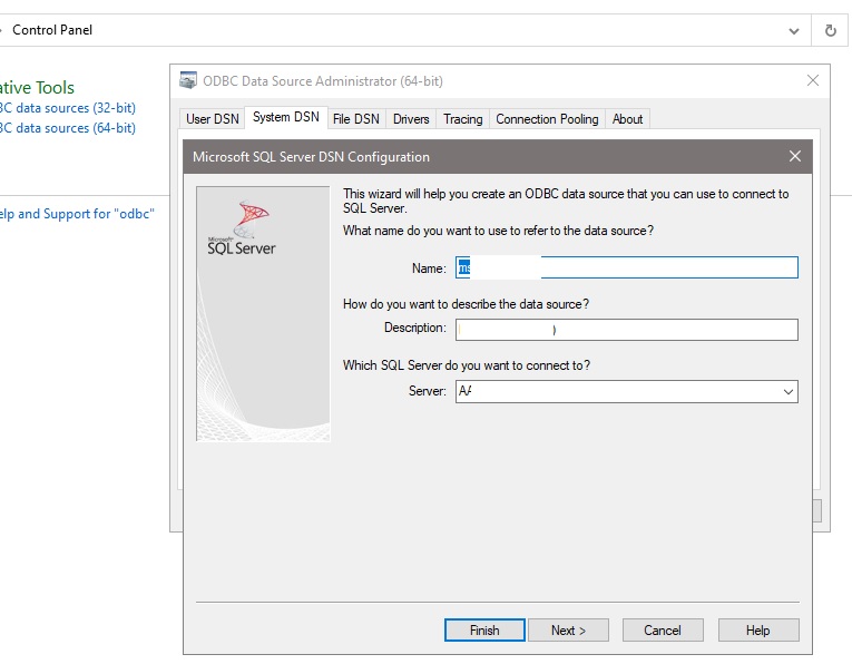 C Connection String For Sqlconnection Error Dsn Not Supported Microsoft Qanda 5652