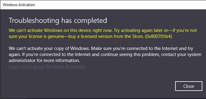Not genuine Windows 10 Pro - Microsoft Q&A