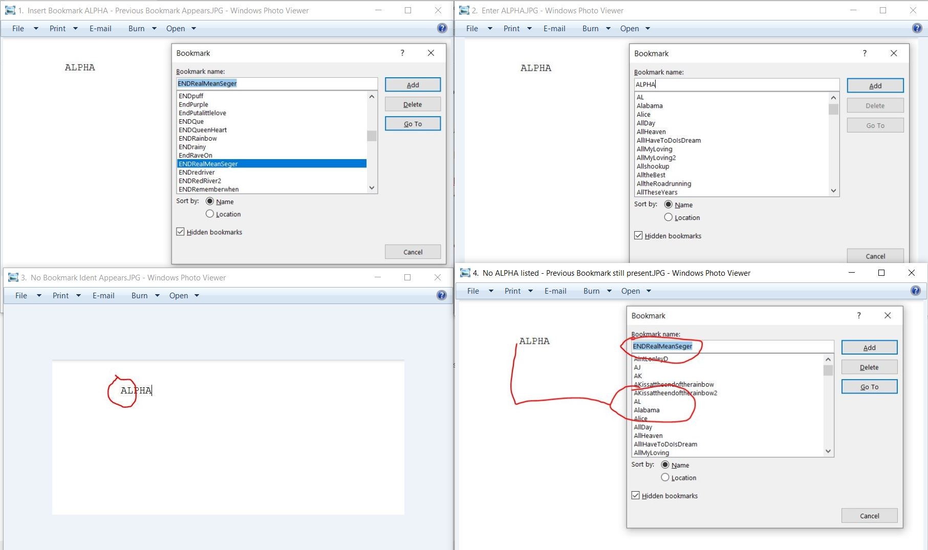 Can no longer insert a bookmark in Word - Microsoft Q&A