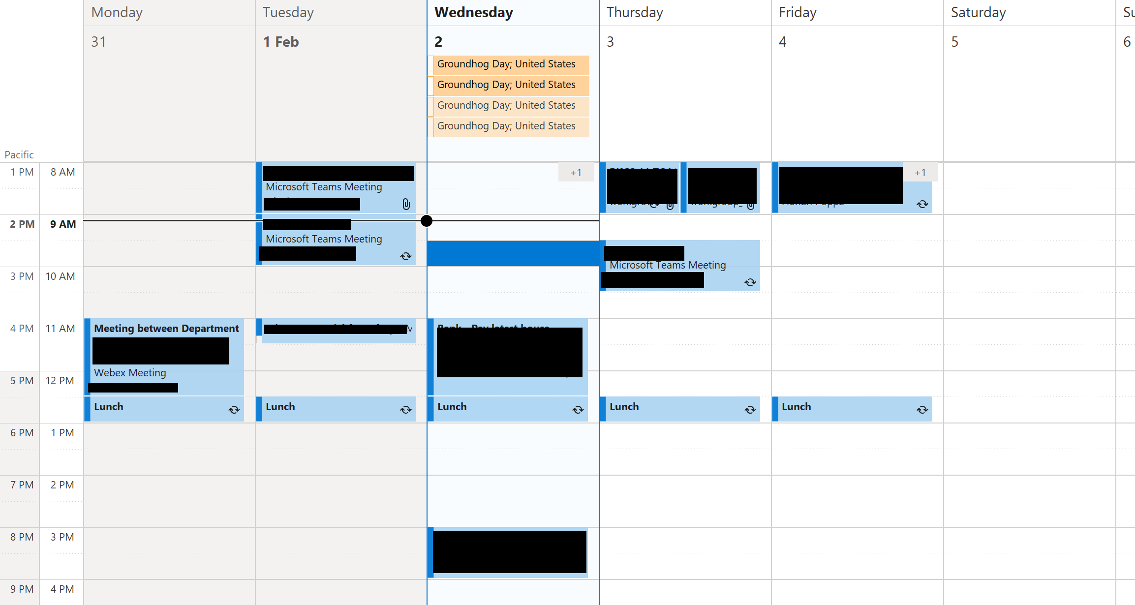 Todo: You have nothing scheduled in the next 7 days has returned with ...