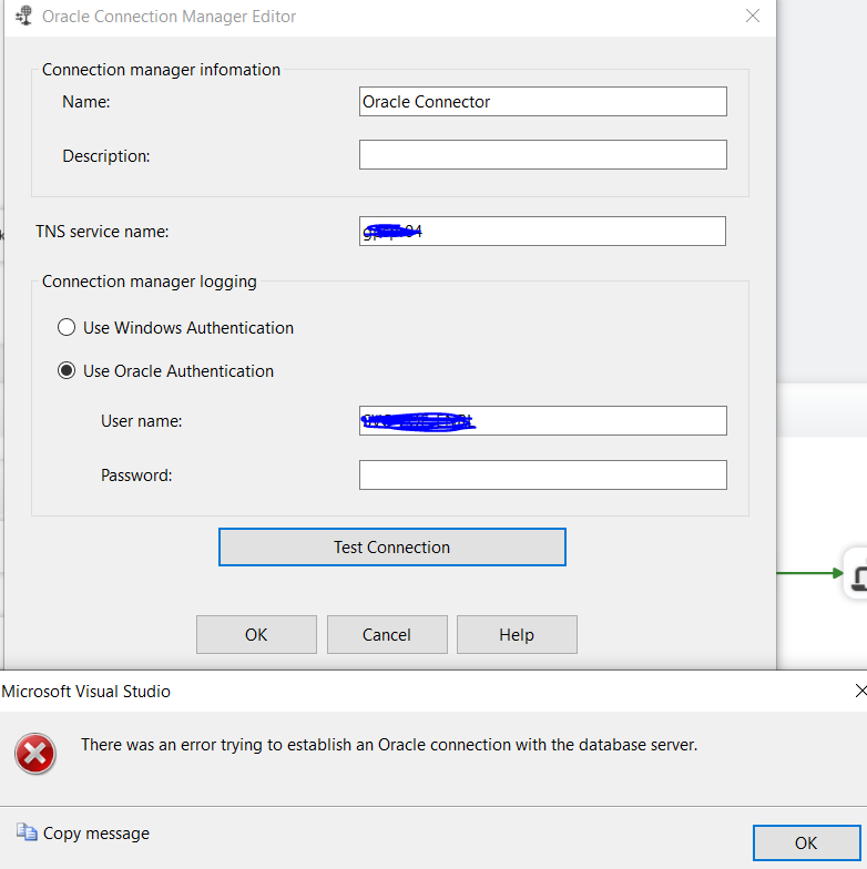 Oracle Connector Is Not Working In Vs2019 Microsoft Qanda