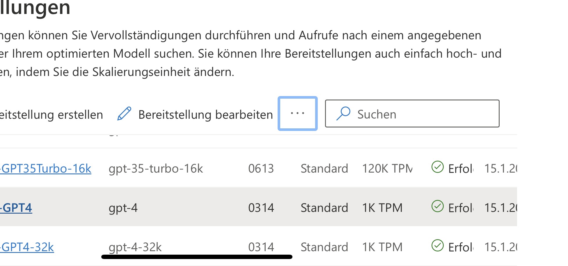 Unable to modify Quota, deploy GPT4 0613 models, or change GPT4 version ... Unable to modify Quota, deploy GPT4 0613 models, or change GPT4 version ...