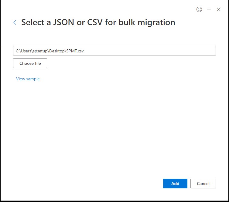 Spmt Migration Tasks Csv Formatting And Minimum Required Permissions For Local Fileshare To 1163