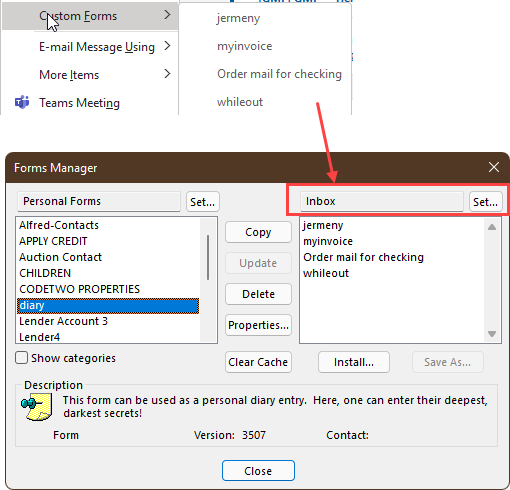 Custom Forms - Microsoft Q&A