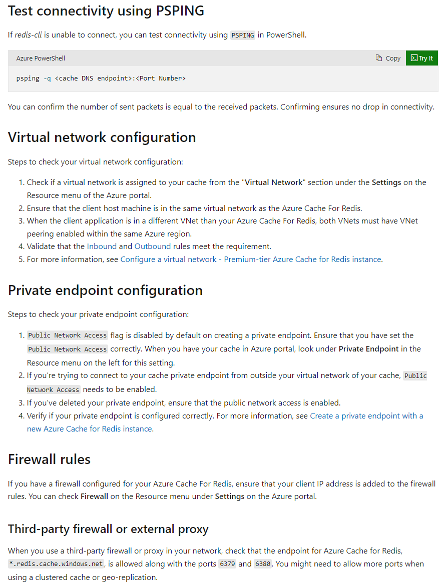 Can't connect to redis cluster using redis-py, or via SSL. - Microsoft Q&A Can't connect to redis cluster using redis-py, or via SSL. - Microsoft Q&A