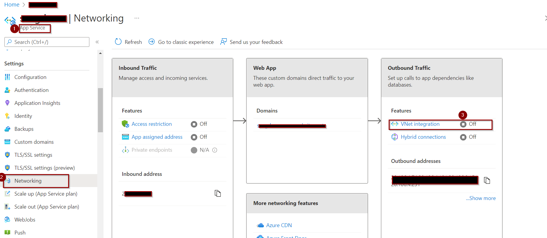 How to set up a "gateway required vnet integration"? - Microsoft Q&A