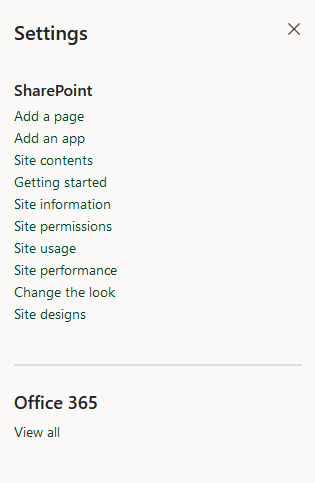 The home SPO site looks like new (Modern Communication Site) but has a ...