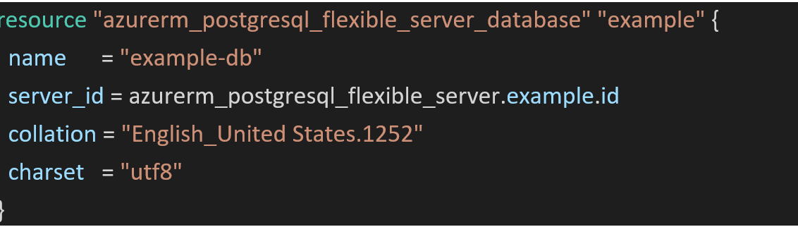 postgres database not getting created in the below template, how to fix ... postgres database not getting created in the below template, how to fix ...