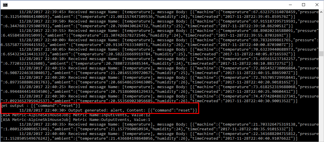 Azure Stream Analytics On Iot Edge Error There Is No Input Temperature Microsoft Qanda