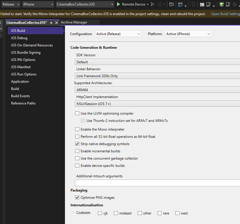 Xamarin.ios Visual Studio 2022 Archive failing (windows -> Remote ... Xamarin.ios Visual Studio 2022 Archive failing (windows -> Remote ...