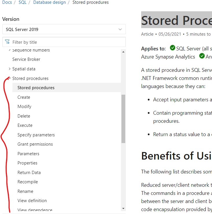 Where can I learn Store Procedure, and how can I start to used it ...