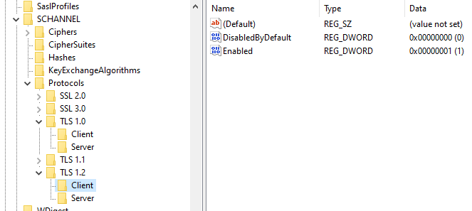 A Fatal Error Occurred While Creating A Tls Client Credential 0705