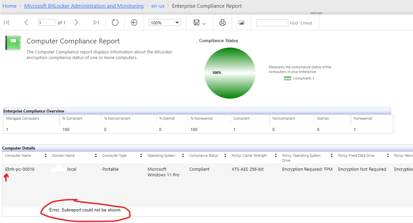 Mbam Rrrenderingerror Error Subreport Could Not Be Shown Microsoft Qanda