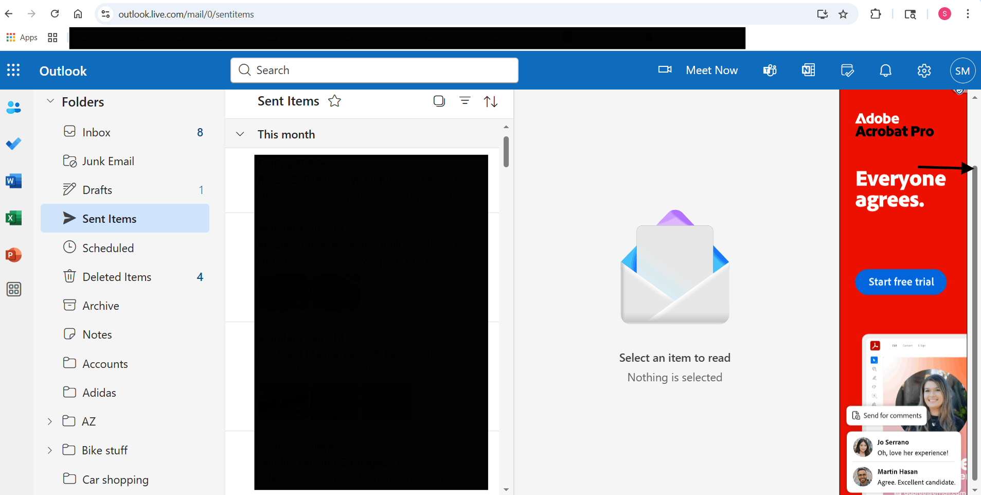 Vertical scroll bar keeps jumping to the bottom of the screen - Microsoft Q&A