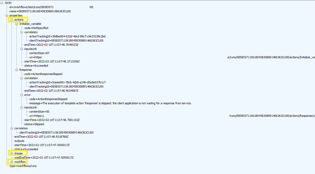 How To Retrieve Single Tenant Azure Logic App Workflow Run Action Inputs And Outputs Via The