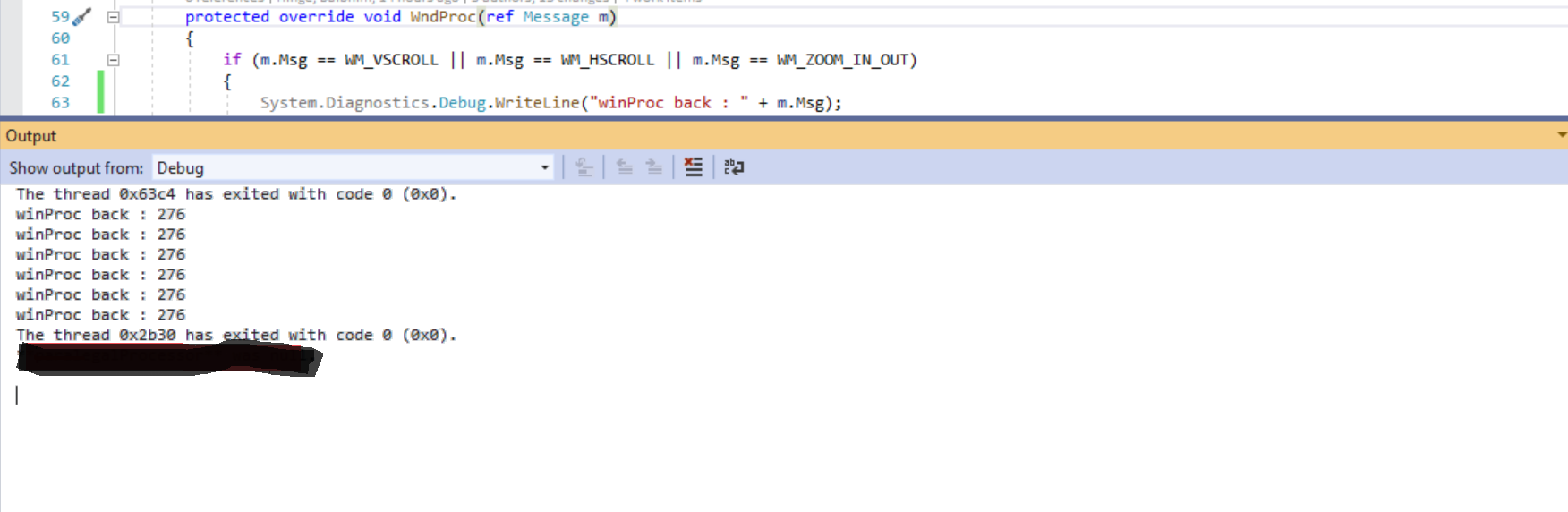 Mouse event using WinProc getting called multiple times for single ... Mouse event using WinProc getting called multiple times for single ...