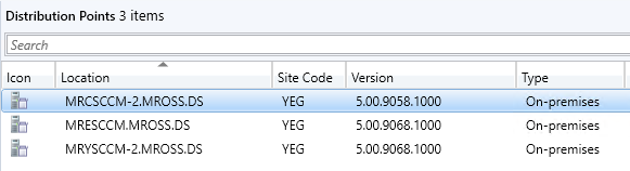 SCCM DP not updating the SCCM version. - Microsoft Q&A