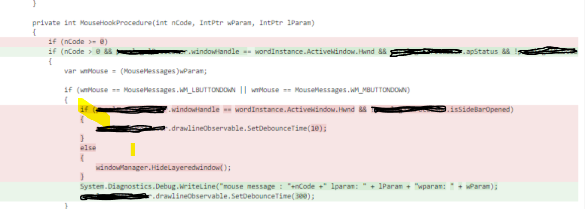 Mouse event using WinProc getting called multiple times for single ... Mouse event using WinProc getting called multiple times for single ...